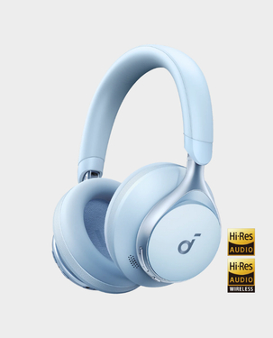 Buy Anker Soundcore Space One Active Noise Cancelling Headphones - Blue ...