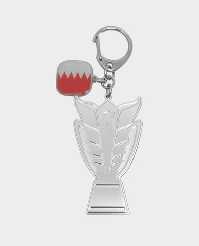 Buy AFC QATAR 2023 2D Trophy Keychain with Country Flag (Bahrain) in ...