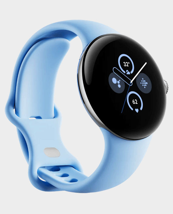 Buy Google Pixel Watch 2 Wi-Fi 41mm Aluminum Case with Bay Active Band ...