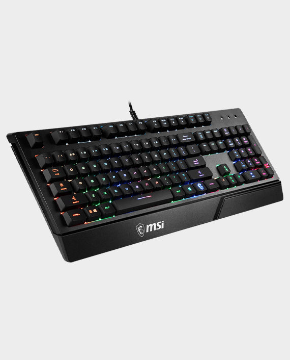 Buy MSI Vigor GK20 Gaming Keyboard Arabic in Qatar - AlaneesQatar.Qa
