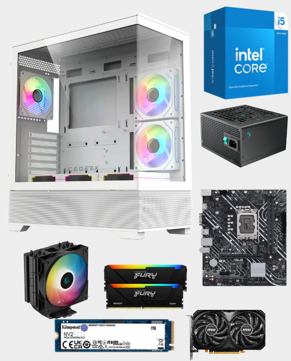 Buy Pre-Built Gaming PC (Core i5-14400F | RTX 4060 8GB | 16GB DDR4 RAM ...