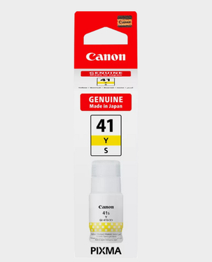 Buy Canon GI-41S PGBK 70 ml Ink Bottle (Yellow) in Qatar - AlaneesQatar.Qa