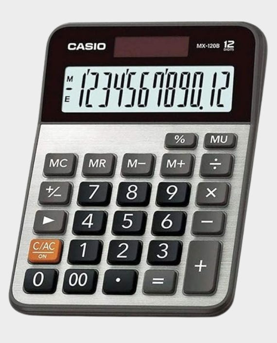Buy CASIO MX-120B 12-Digit Desktop Calculator in Qatar - AlaneesQatar.Qa