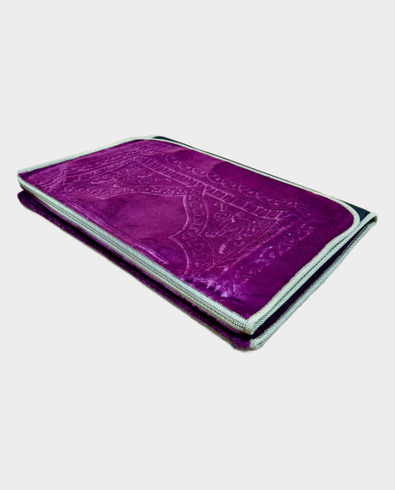 Buy Sundus Prayer Mat with Backrest (Purple) in Qatar - AlaneesQatar.Qa