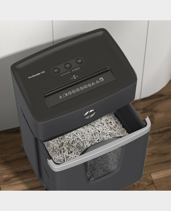 Buy HP Pro Shredder 10MC | 10 Sheets | Micro Cut (Black) in Qatar ...