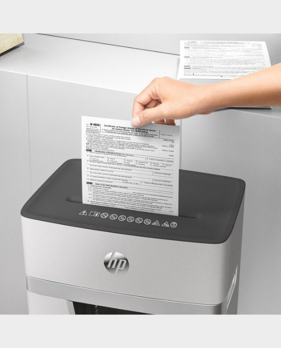 Buy HP OneShred Shredder 15CC | 15 Sheets | Particle Cut/Cross Cut ...