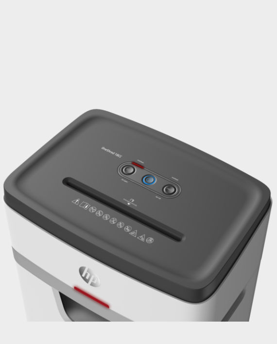 Buy HP OneShred Shredder 18CC | 18 Sheets | Particle Cut/Cross Cut ...