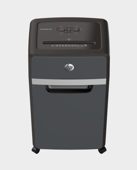Buy HP Pro Shredder 24CC | 24 Sheets | Particle Cut/Cross Cut (Black ...
