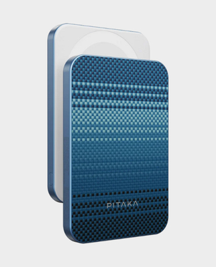 Buy Pitaka Aramid Fiber Magnetic Powerbank, 5000 mAh, 15W (Moonrise) in ...