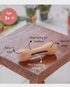Buy Ariro Wooden Rattle - Dumbbell with bell in Qatar - AlaneesQatar.Qa
