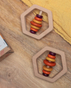 Buy Ariro Wooden Rattle - Hexagon in Qatar - AlaneesQatar.Qa