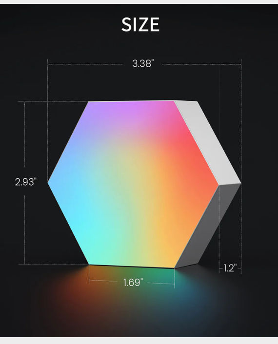 Buy Cololight Pro 3 Pack Starter Kit with Stand Smart LED Light in ...