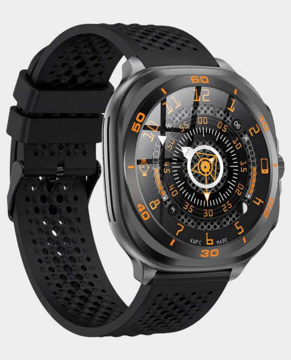 Buy Swiss Military DOM 7 Smart Watch (Gunmetal Frame with Black Silicon ...