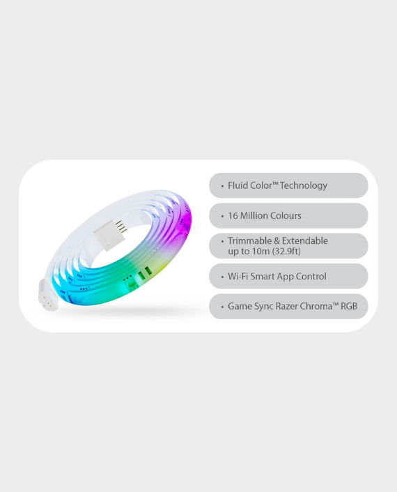 Buy Yeelight LED Light Strip Pro Extension - White in Qatar ...