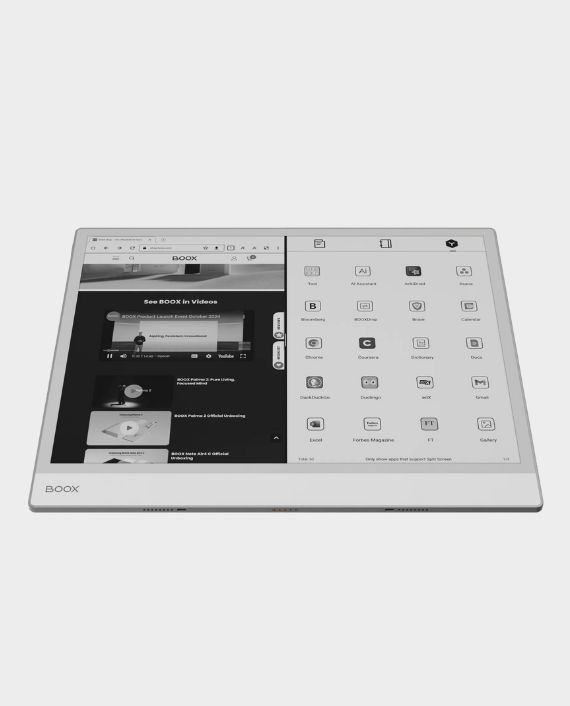 Buy Boox Note Max E-Ink Tablet - White in Qatar - AlaneesQatar.Qa