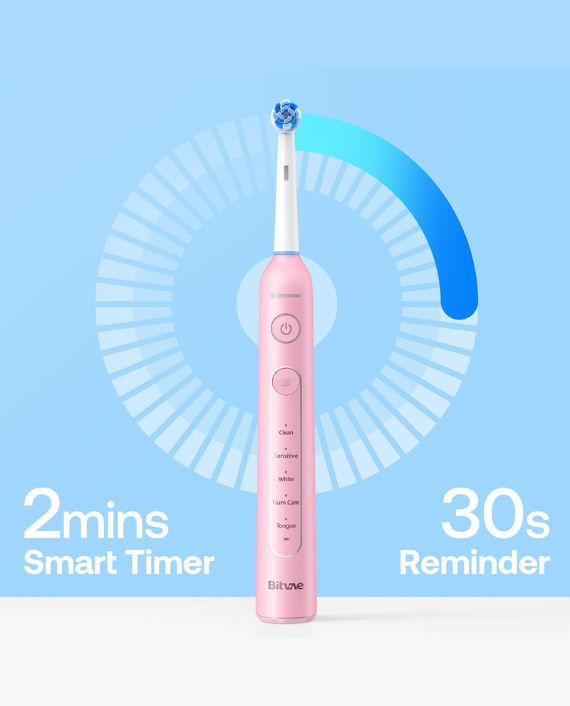 Buy Bitvae R2 Rotating Electric Toothbrush - Pink in Qatar ...