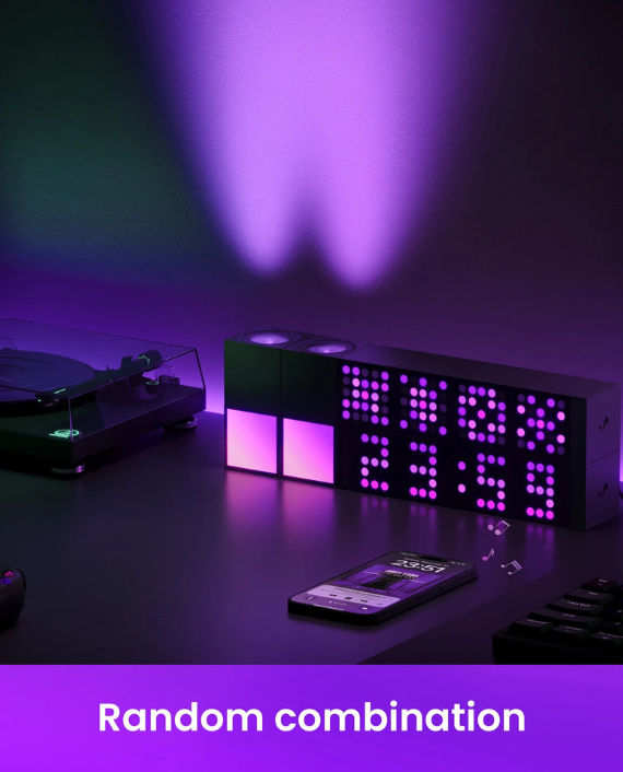 Buy Yeelight Cube Smart Lamp - Matrix Cube in Qatar - AlaneesQatar.Qa