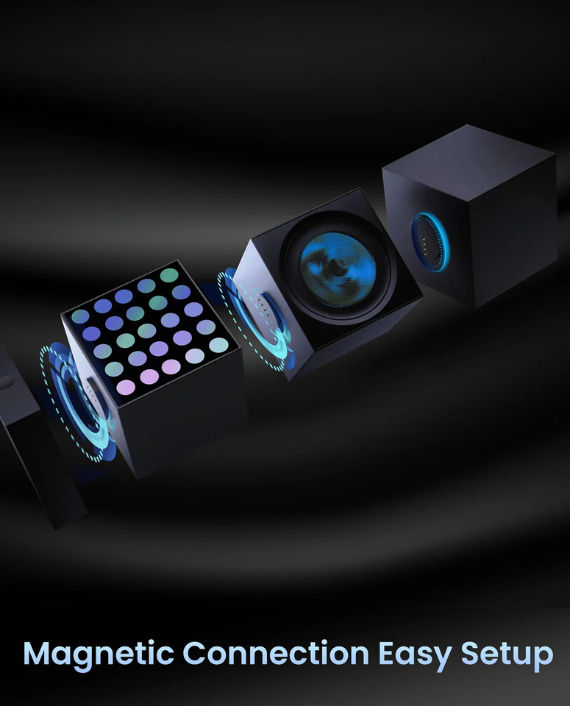 Buy Yeelight Cube Smart Lamp - Matrix Cube in Qatar - AlaneesQatar.Qa