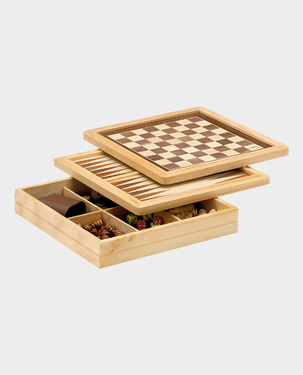 Buy Cayro Inlaid Chess Draughts and Backgammon - CYR603 in Qatar ...