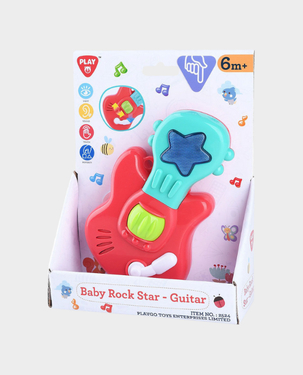 Buy PlayGo Baby Rock Star Guitar | PLY2524 in Qatar - AlaneesQatar.Qa