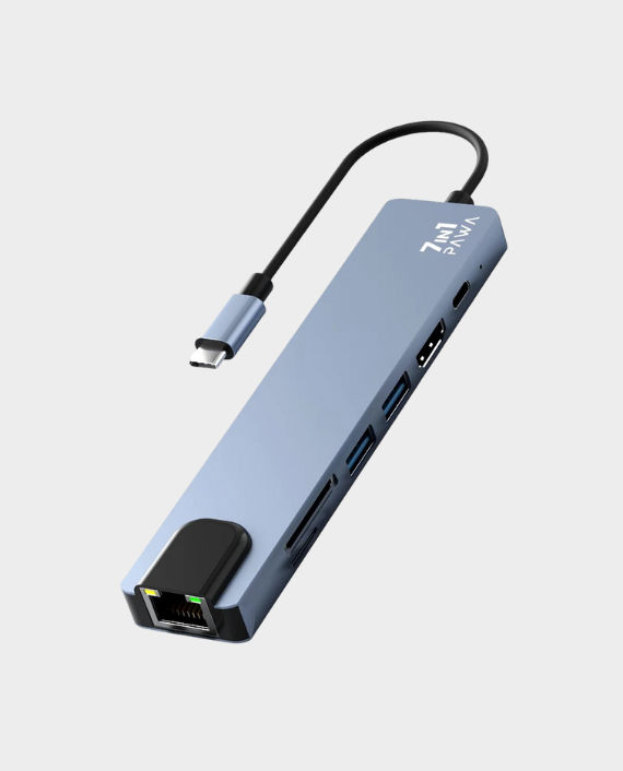 Buy PAWA 10-in-1 USB-C HUB With 4K HDTV & VGA | USB 3.0 (Silver) in ...