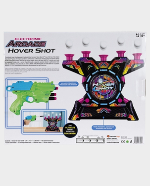 Buy Merchant Ambassador Electronic Arcade Hover Shot Neon Series in Qatar - AlaneesQatar.Qa