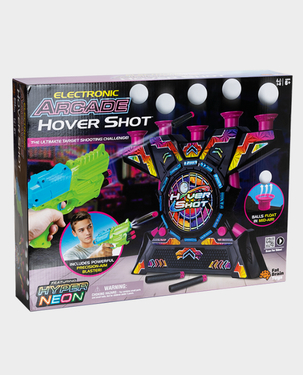Buy Merchant Ambassador Electronic Arcade Hover Shot Neon Series in Qatar - AlaneesQatar.Qa