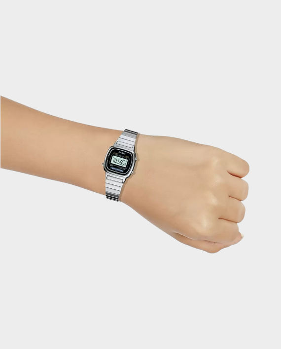 Buy CASIO Vintage Collection Watch | LA670WD-1DF - Silver in Qatar - AlaneesQatar.Qa