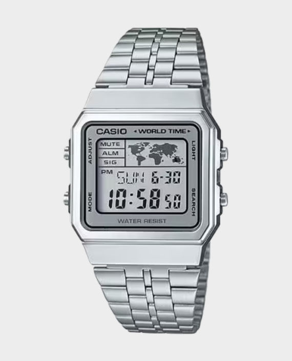 Buy CASIO Vintage Collection Watch A159W-N1DF - Silver in Qatar ...
