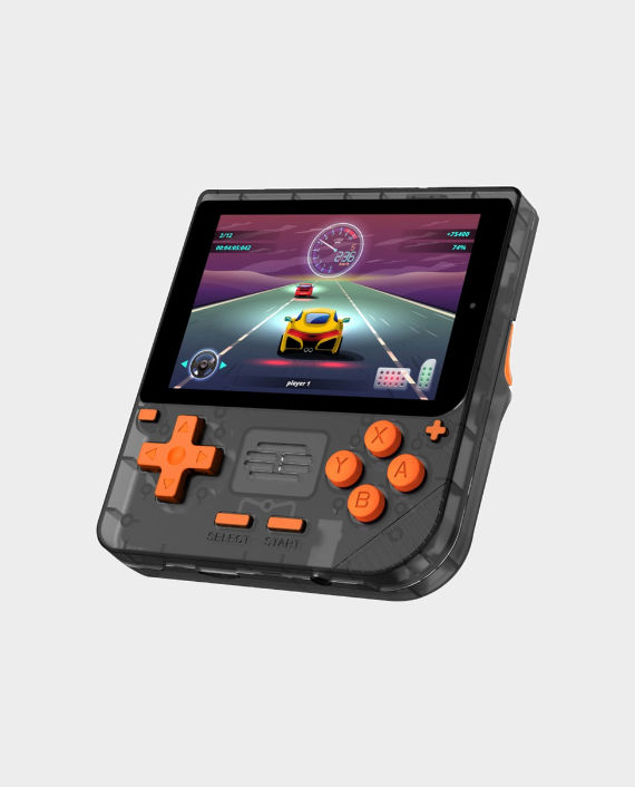 Buy Porodo Retro Arcade Gaming Console - Black / Orange in Qatar ...