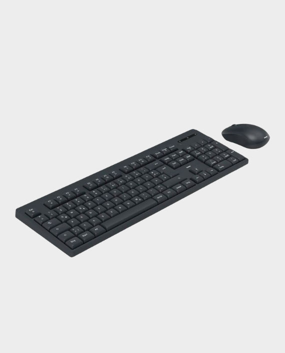 Buy Hama WKM-100 Wireless Keyboard and Mouse Set - Black in Qatar ...