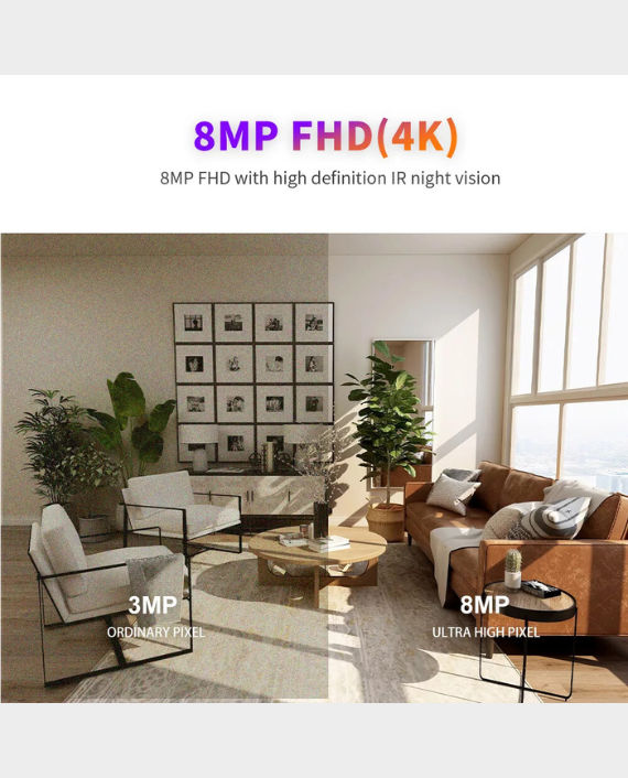 Buy Skyworth H80 Pro Smart Wi-Fi Camera 8MP in Qatar - AlaneesQatar.Qa