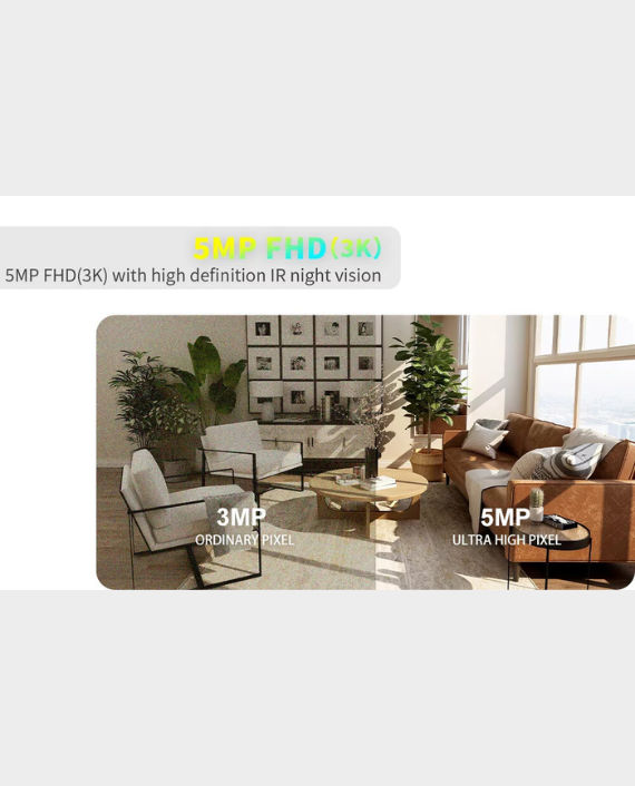 Buy Skyworth H50 Pro Smart Wi-Fi Camera 5MP in Qatar - AlaneesQatar.Qa