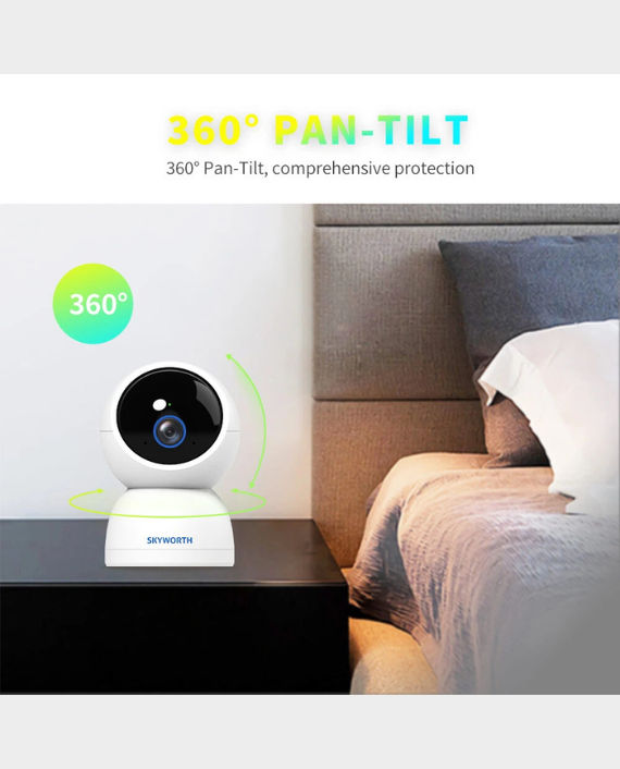 Buy Skyworth H50 Pro Smart Wi-Fi Camera 5MP in Qatar - AlaneesQatar.Qa