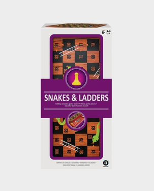 Buy Merchant Ambassador Folding Wood Snakes and Ladders Set in Qatar ...