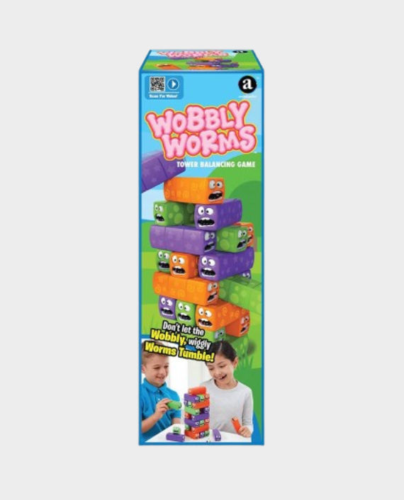 Buy Merchant Ambassador Wobbly Worms Tower Balancing Game in Qatar ...