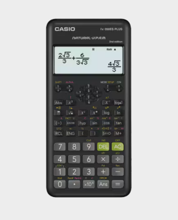 Buy CASIO Scientific Calculator FX-570ES PLUS-2WDTV in Qatar ...