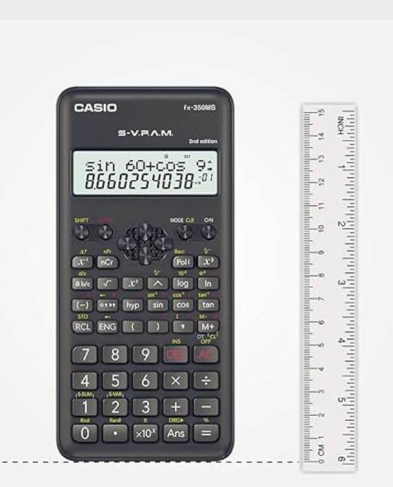 Buy Casio Scientific Calculator FX-350MS-2-W-DT-AR in Qatar ...
