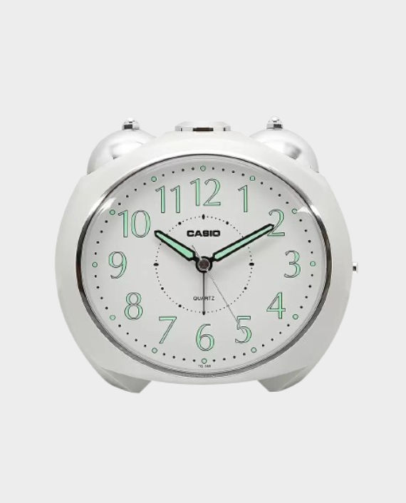 Buy CASIO Analog Table Clock TQ-218-2DF in Qatar - AlaneesQatar.Qa