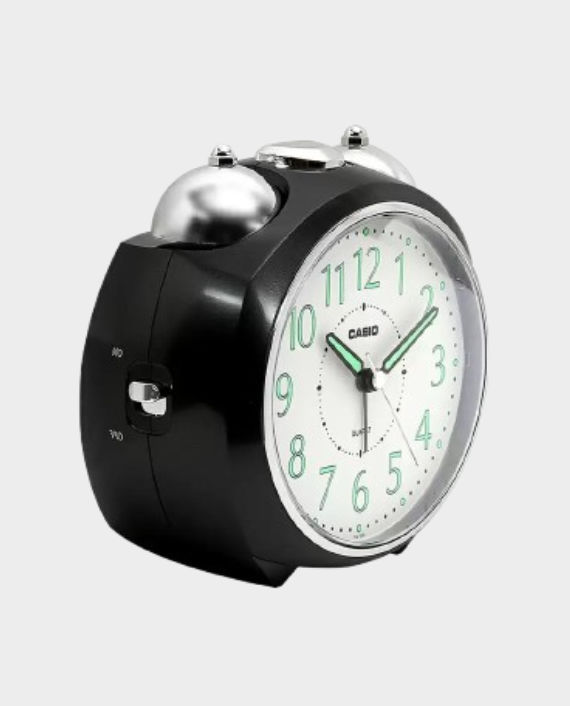 Buy CASIO Analog Table Clock TQ-369-1DF - Black in Qatar - AlaneesQatar.Qa