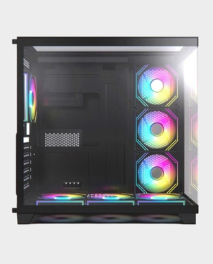Buy Acegeek Horizon PC Case - Black in Qatar - AlaneesQatar.Qa