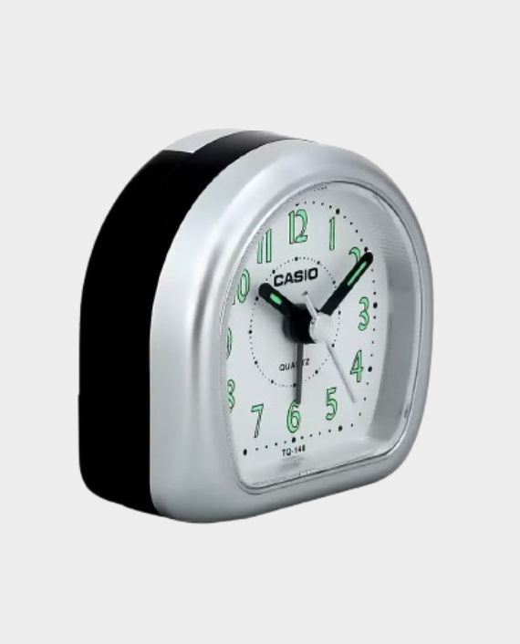 Buy CASIO Analog Table Clock TQ-148-8DF - White & Black in Qatar ...