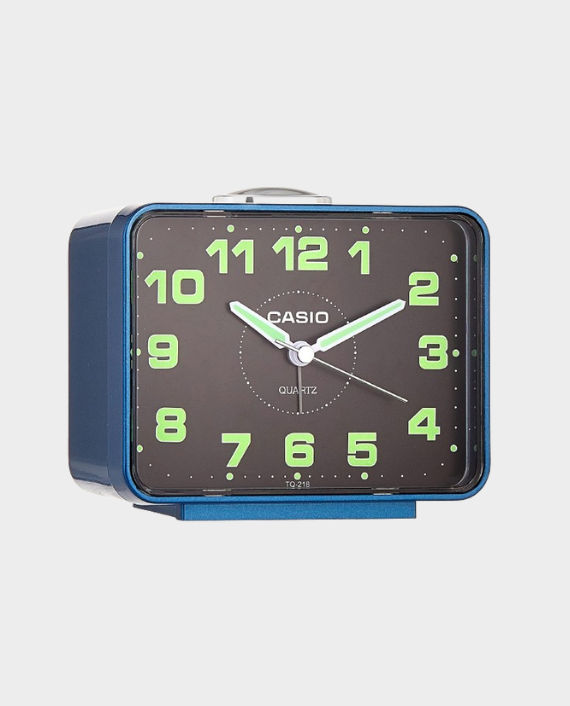 Buy CASIO Analog Table Clock TQ-218-2DF in Qatar - AlaneesQatar.Qa
