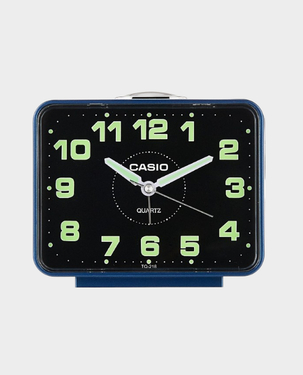 Buy CASIO Analog Table Clock TQ-218-2DF in Qatar - AlaneesQatar.Qa