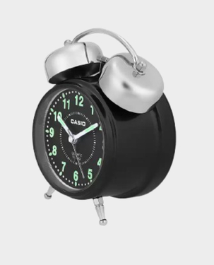 Buy CASIO Analog Table Clock TQ-362-1ADF - Black in Qatar - AlaneesQatar.Qa