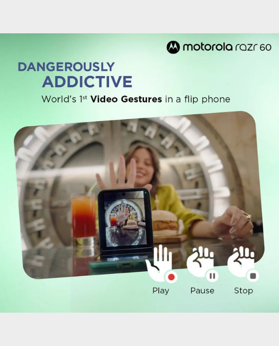Buy Motorola Razr 60 8GB 256GB - Spring Bud in Qatar - AlaneesQatar.Qa