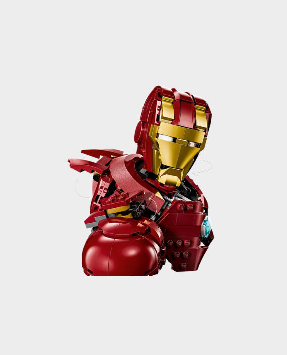 Buy LEGO Marvel Iron Man Mk4 Bust Buildable Model for Adults with ...