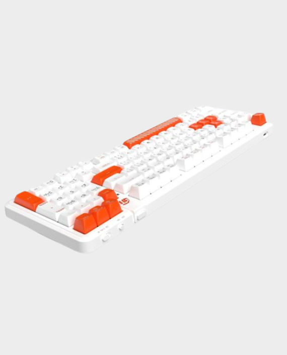 Buy GamerTek Arcade Keys Gaming Keyboard - White in Qatar - AlaneesQatar.Qa