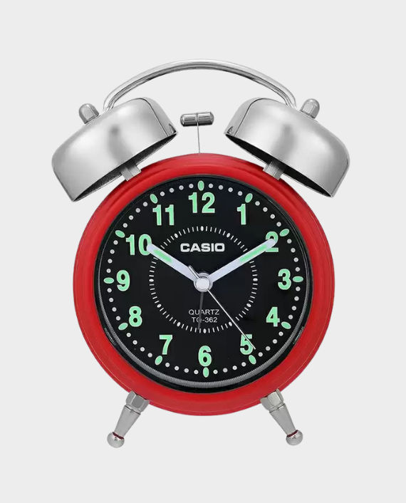 Buy Casio Analog Table Clock TQ-218-1DF in Qatar - AlaneesQatar.Qa
