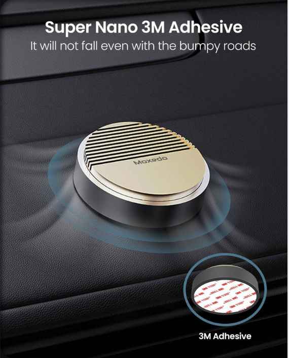 Buy Moxedo Aromatherapy Car Diffuser MX-ACD011 - Gold/Grey in Qatar ...